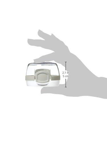 Child Proof Clear View Stove Knob Covers (Set of 5) - 2 Pack