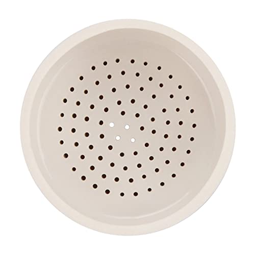 FunChem Porcelain Buchner Funnel, 80 mm Porcelain Buchner Filter Funnel O.D. 8 cm I.D. 7.4 cm Lab Funnels