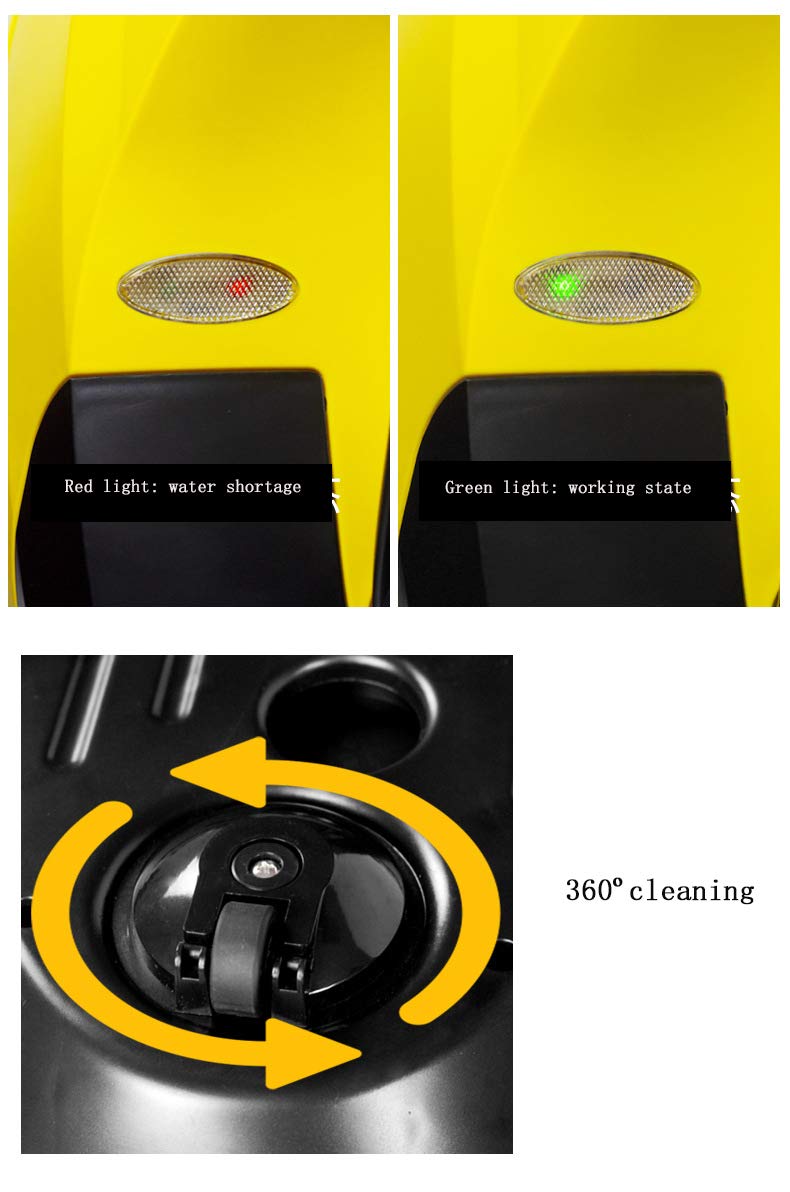 CGOLDNEALL Steam Cleaner 1500W High Temperature Pressure Steamer Cleaning Machine for Floor Appliance Car etc, 110V