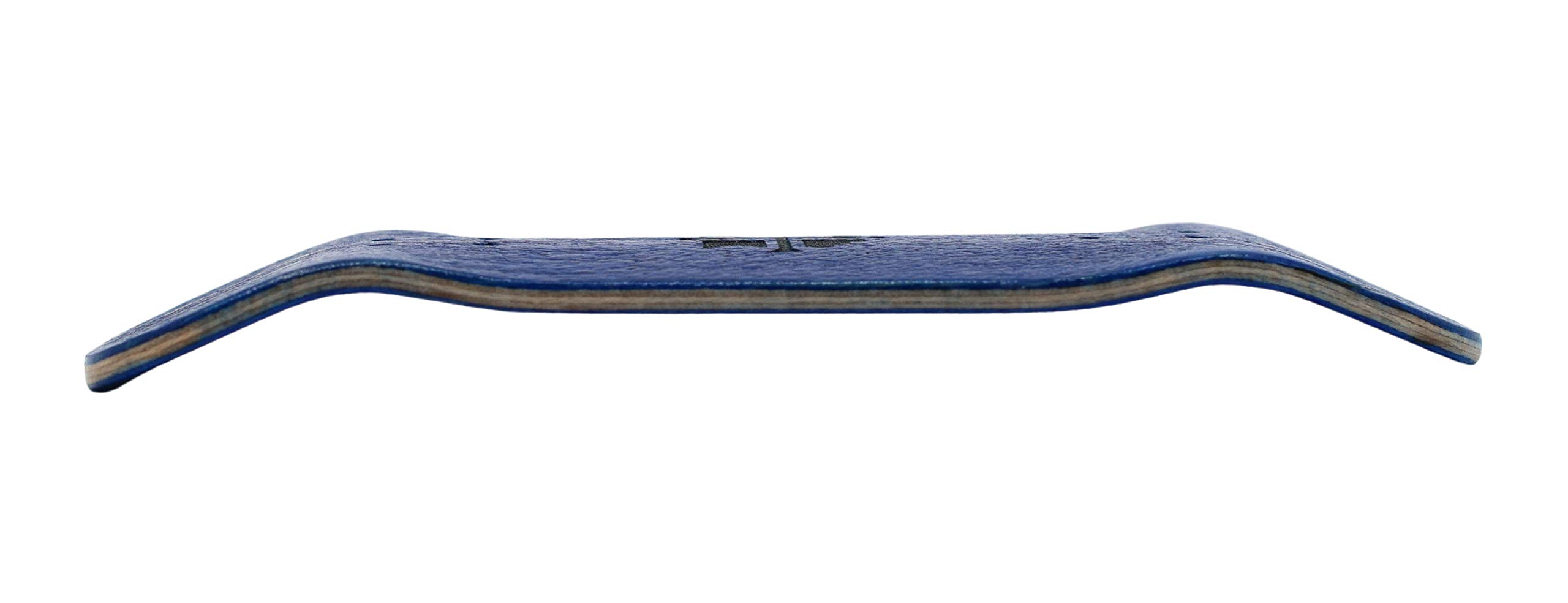 Teak Tuning Wooden Fingerboard Carlsbad Cruiser Deck, Blue Yeti - 34mm x 100mm - Handmade, Pro Shape & Size - Five Plies Wood Veneer - Includes Prolific Foam Tape