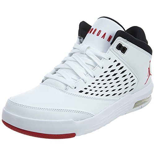 Jordan Mens Flight Origin 4 White/Gym Red-Black 921196 101 - Size 12