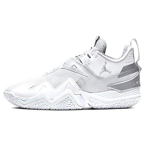 Jordan Mens Westbrook One Take CJ0780 100 - Size 11 White/Metallic Silver