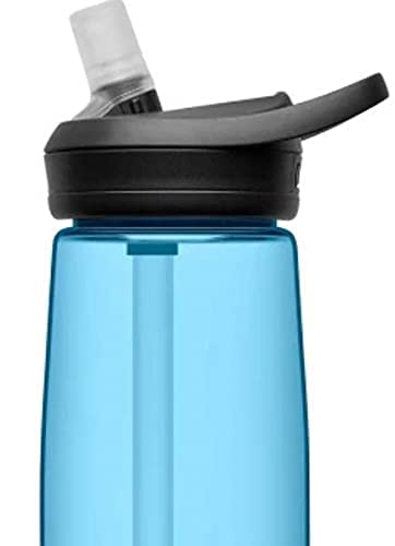 CamelBak eddy+ BPA Free Water Bottle, 25 oz, True Blue, .75L