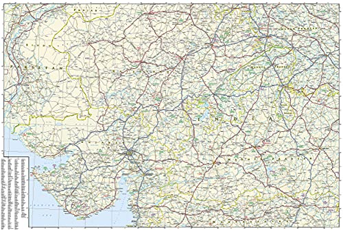 India Northwest Map (National Geographic Adventure Map, 3013)