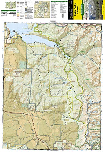 Indian Peaks, Gold Hill (National Geographic Trails Illustrated Map) (National Geographic Trails Illustrated Map, 102)