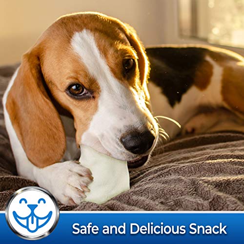 PET MAGASIN Natural Rawhide Chips ā Premium Long-Lasting Dog Treats with Thick Cut Beef Hides, Processed Without Additives Or Chemicals