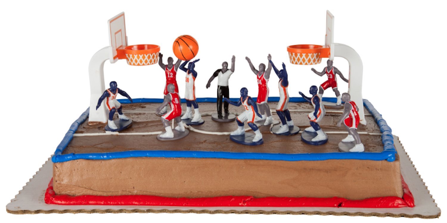 Kaskey Kids Basketball Guys - Red/Blue Inspires Kids Imaginations with Endless Hours of Creative, Open-Ended Play β Includes 2 Teams & Accessories β 21 Pieces in Every Set!