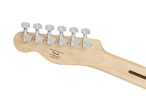 Squier Affinity Series Deluxe Telecaster Electric Guitar, with 2-Year Warranty, Charcoal Frost Metallic, Laurel Fingerboard