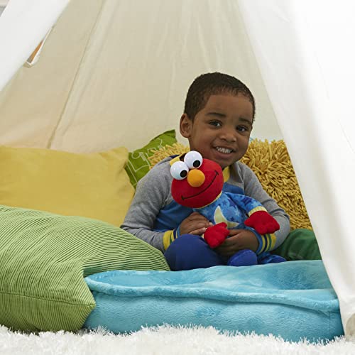 Sesame Street Lullaby & Goodnight Elmo Plush Toy, Singing and Talking Elmo Stuffed Animal for Toddlers and Preschoolers 18 Months and Up