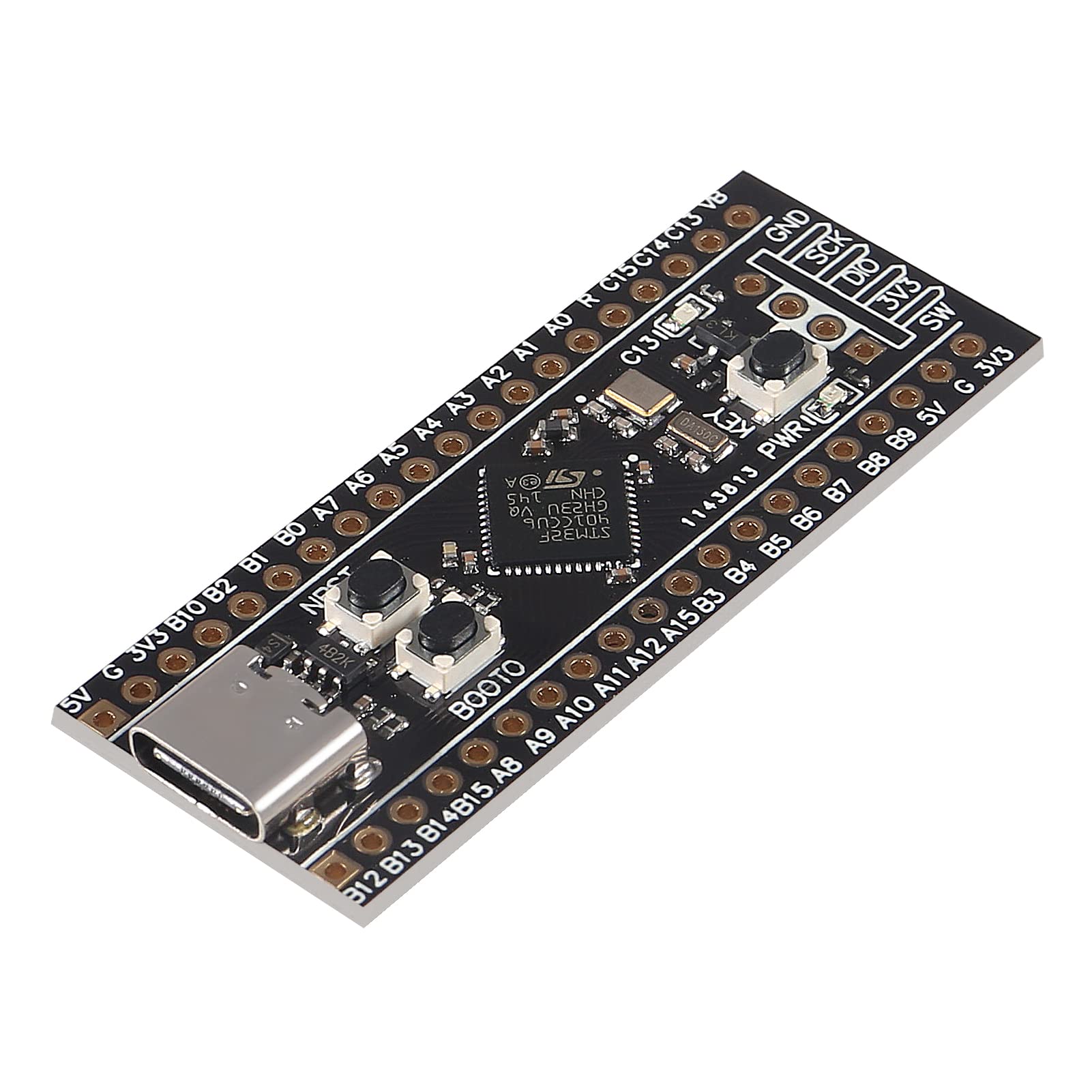 DWEII 2 PCS STM32F401 Development Board STM32F401CCU6 STM32F4 Development Board Learning Board 64KB RAM 256KB ROM for Arduino & Learning Board Plate Computer Office, Electronic Accessories