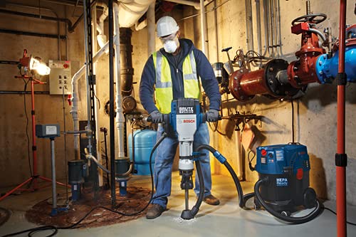 BOSCH HDC400 Hex Chiseling Dust Collection Attachment, 1-1/8"