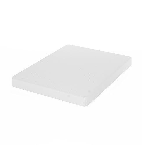 Furinno Tidur Cooling Gel Memory Foam Mattress, 6 Inch, Queen,White