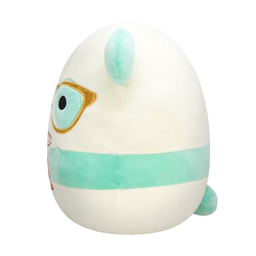 Squishmallows Original 14-Inch Sissy Teal Panda with Glasses - Large Ultrasoft Official Jazwares Plush
