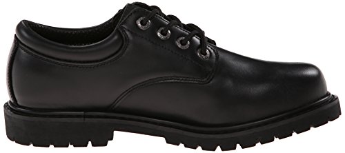 Skechers Men's Cottonwood Elks Work Shoe, Black, 12 3E US