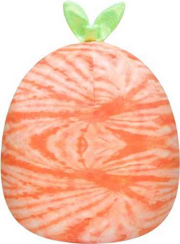 Squishmallows Original 14-Inch Judy Orange Tie-Dye Tangerine with Glasses - Large Ultrasoft Official Jazwares Plush