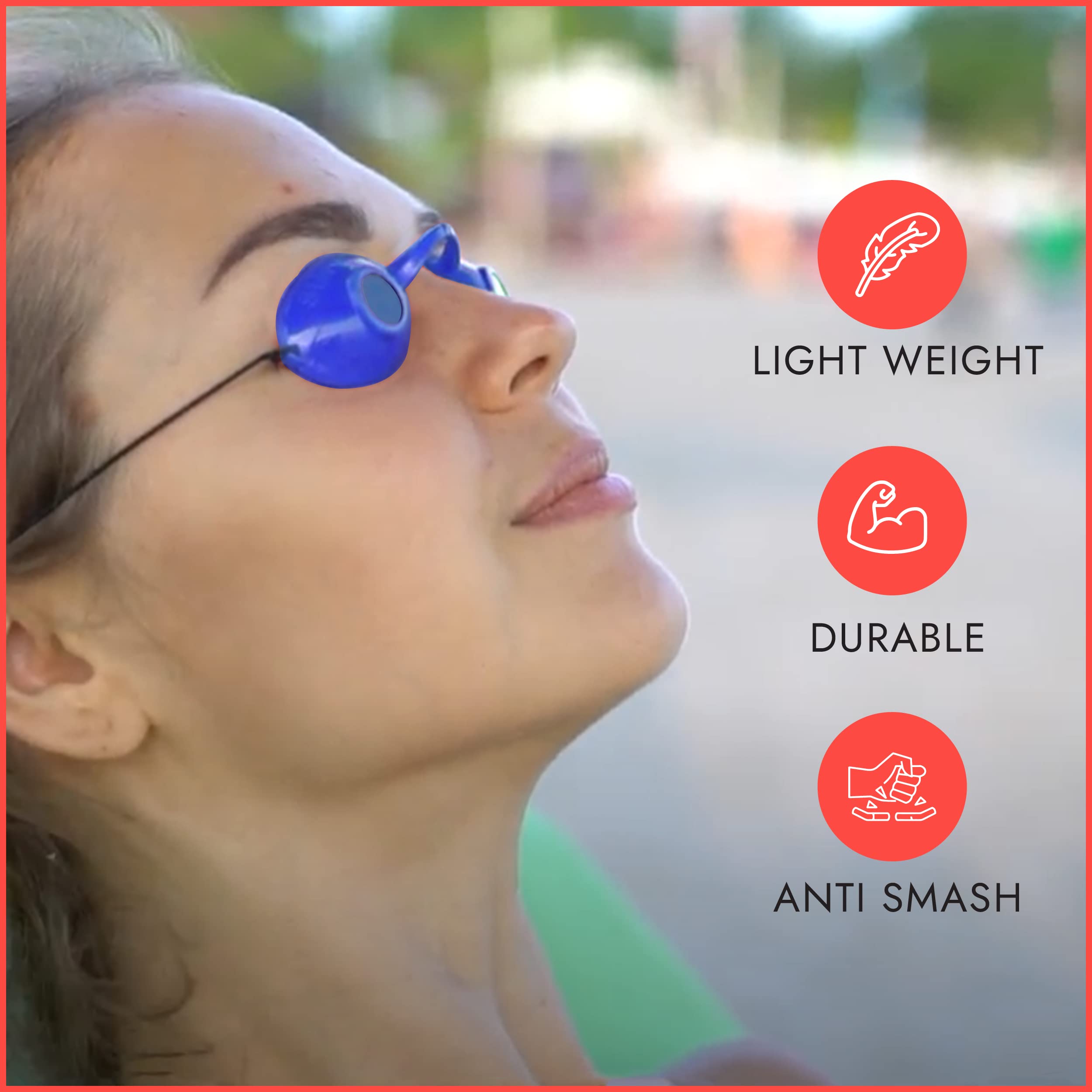 Super Sunnies UV Eye Protection, FDA Compliant Individual Tanning Bed Goggles Eyeshields, Glasses, 12 Pack