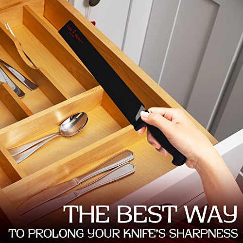 KnifeGuard for Meat/Fish Slicing Knife Blades up to 14 Inches, Fits Perfectly For Light βnβ Mighty 12 and 14 Inch Blade Slicing Knives. Will Keep Your Knife Edge Sharp Longer.