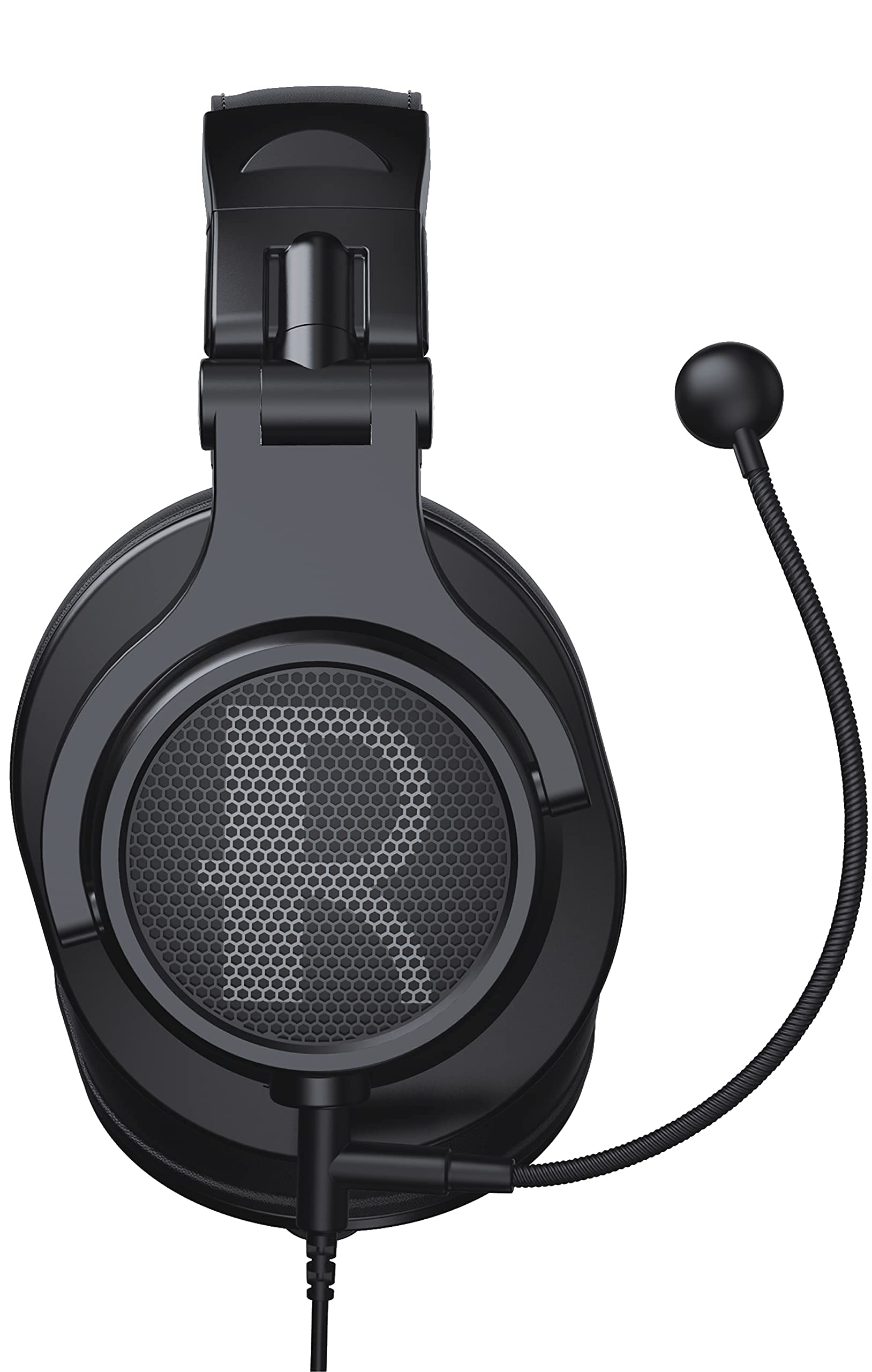 Prosonic DJ2KG Headsets with Boom Mic, Wired Over Ear Headphones for Business Meeting, Skype Zoom, PC Gaming,PS4, Xbox One, Discord, Podcast, Headset with SharePort & Volume Control (Black)