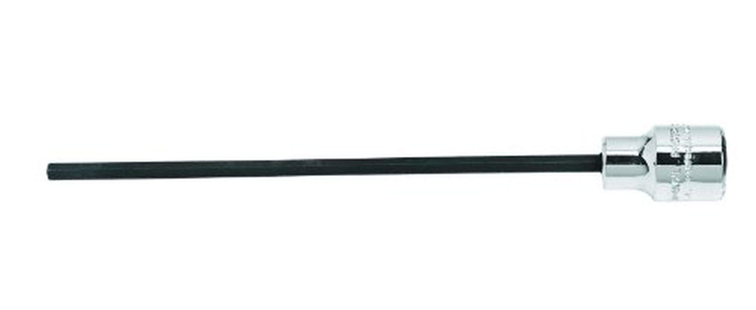 Stanley Proto J4990-4MXL 3/8" Drive Extra Long Hex Bit Socket, 4mm