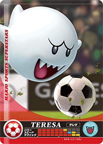 Nintendo Mario Sports Superstars Amiibo Card Soccer Boo for Nintendo Switch, Wii U, and 3DS