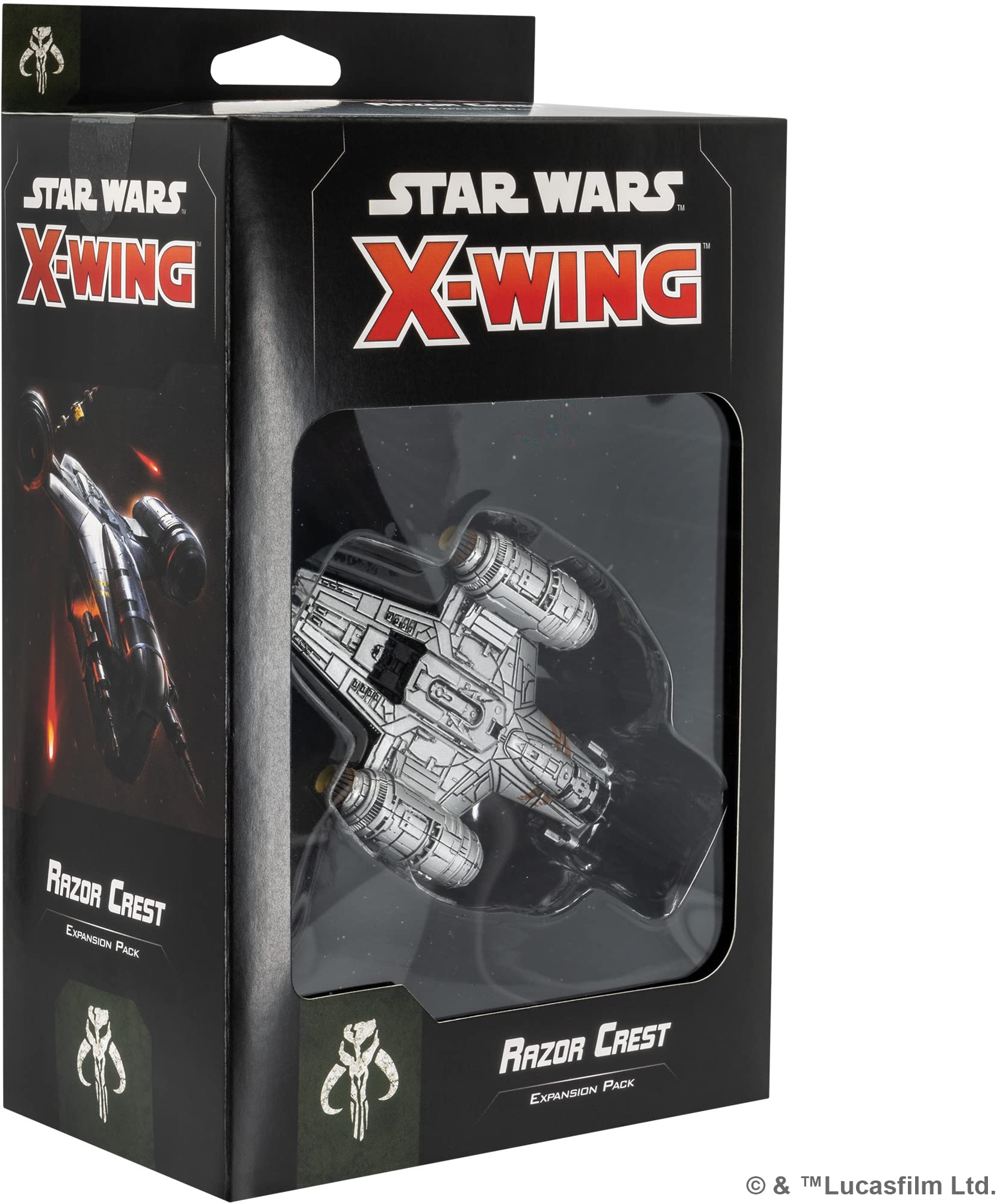 Star Wars X-Wing 2nd Edition Miniatures Game Razor Crest Expansion Pack - Strategy Game for Kids & Adults, Ages 14+, 2 Players, 30-45 Minute Playtime, Made by Atomic Mass Games