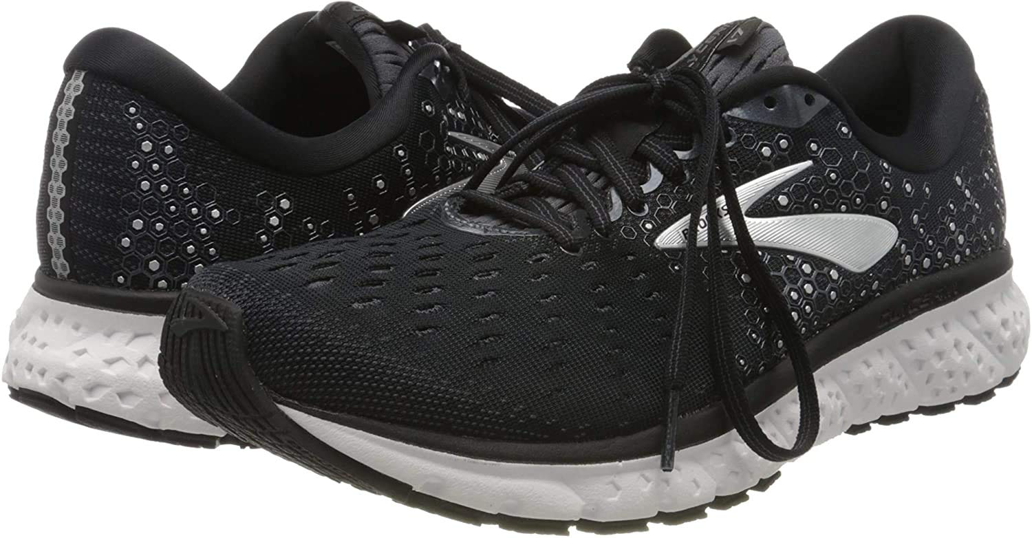 Brooks Mens Glycerin 17 Running Shoe - Red/Biking Red/Peacoat - D - 10.0