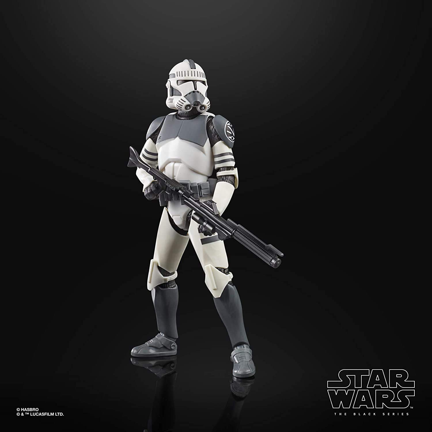 STAR WARS The Black Series Clone Trooper (Kamino) Toy 6-Inch-Scale The Clone Wars Collectible Action Figure, Kids Ages 4 and Up