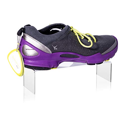 Product Carrier as a Decorative Bridge, Shoe Stand Made of Original Plexiglas (20.0 x 7.0 x 5.0 cm) Presentation Display, Sales Stand