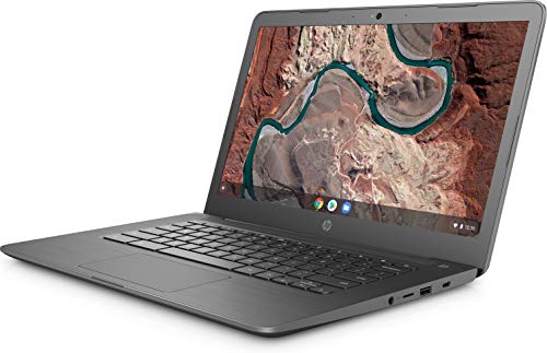 HP Chromebook 14-inch Laptop AMD Dual-Core A4-9120C Processor, 4 GB SDRAM, 32 GB eMMC Storage, Chrome OS (Gray)