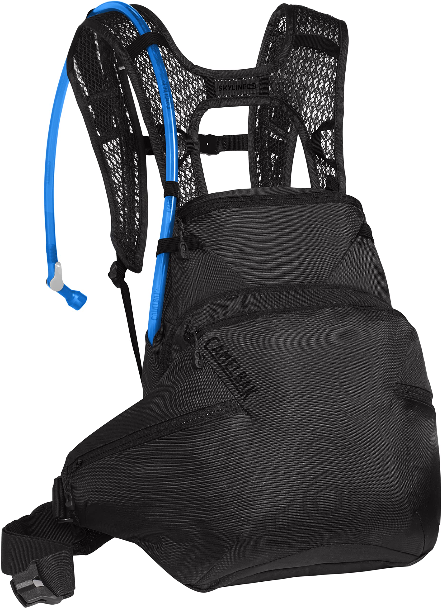 CamelBak Skyline LR 10 Bike Hydration Backpack - 100oz Lumbar Reservoir, Black