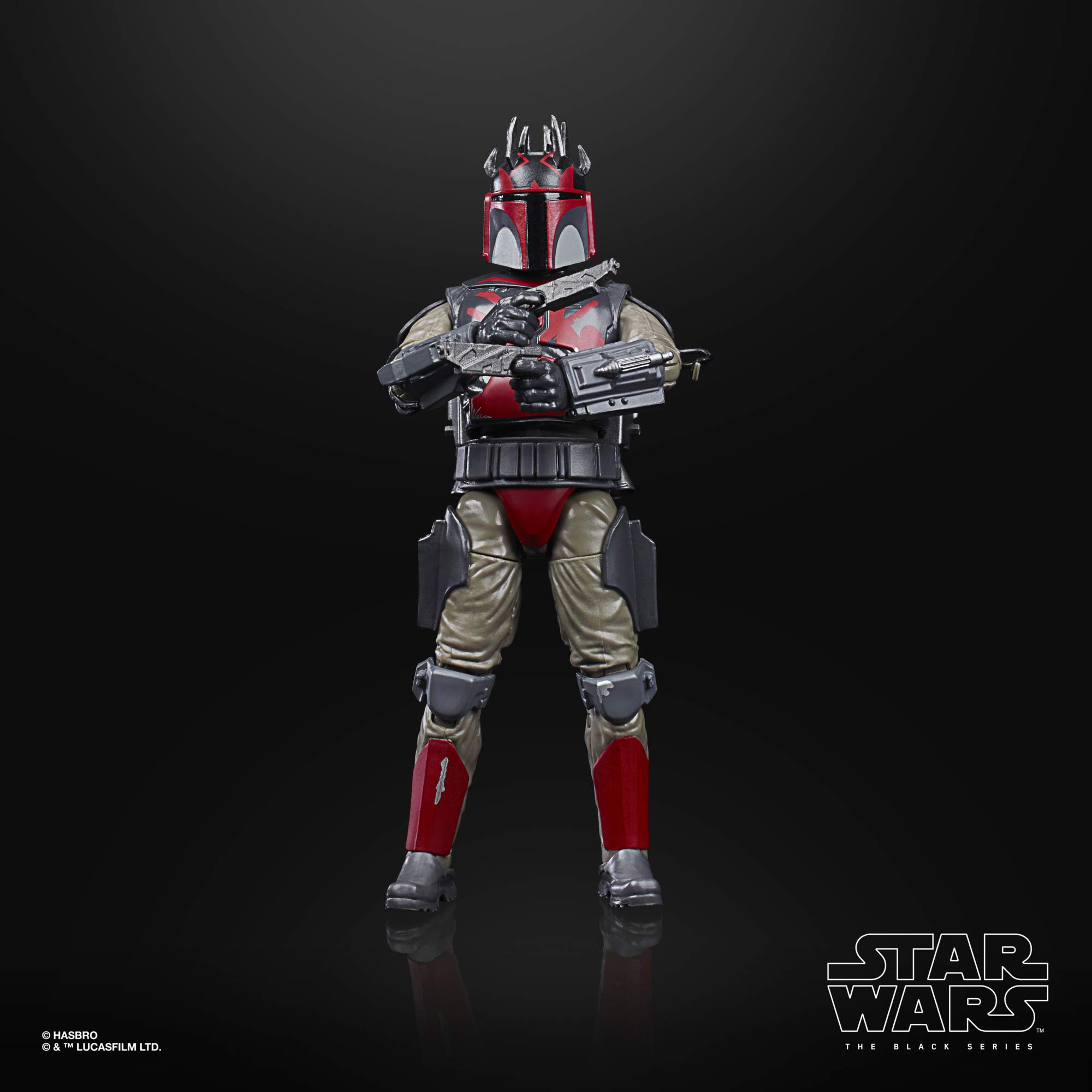 Star Wars The Black Series Mandalorian Super Commando Toy 15-cm-Scale The Clone Wars Collectible Action Figure, Ages 4 and Up