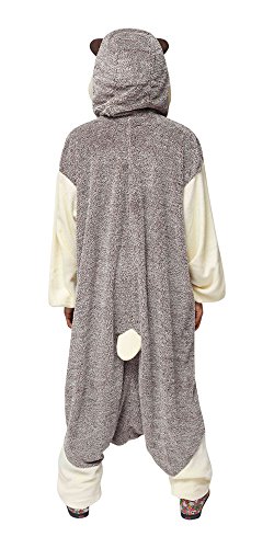 SAZAC Hedgehog Kigurumi Halloween Costume Onesie⦠(One Size)
