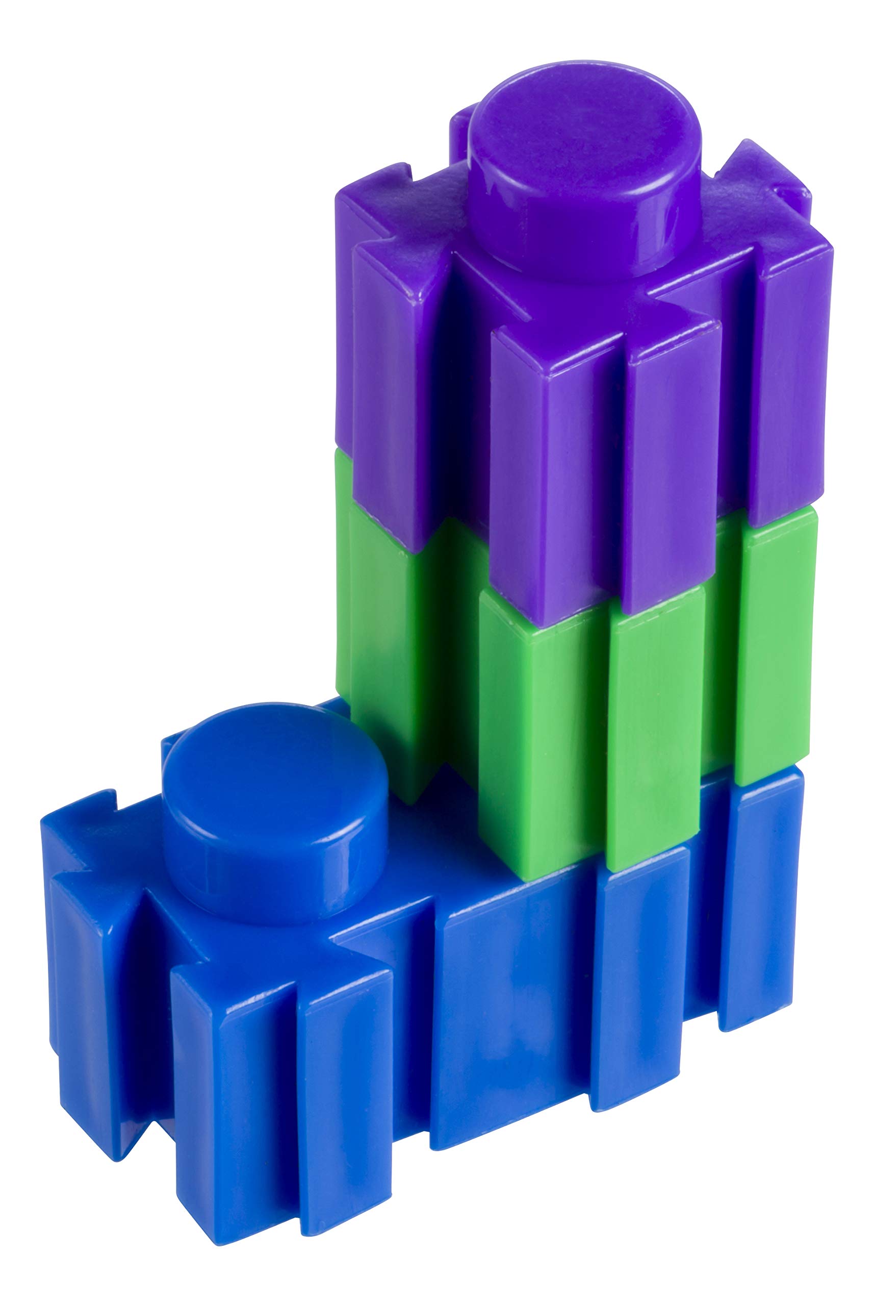 Toysmith Clever Connecters Building Blocks, Includes 50 Bricks