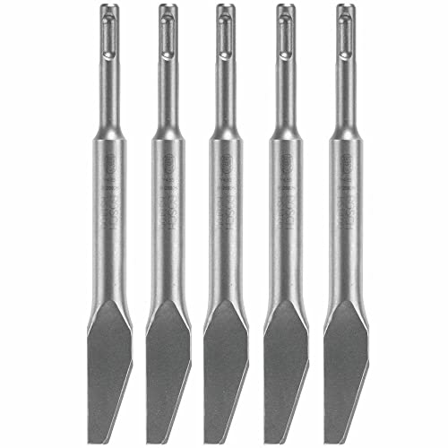 BOSCH HS1402B5 5 pc. 1/8 In. Mortar Knife SDS-plus Bulldog Xtreme Hammer Steel