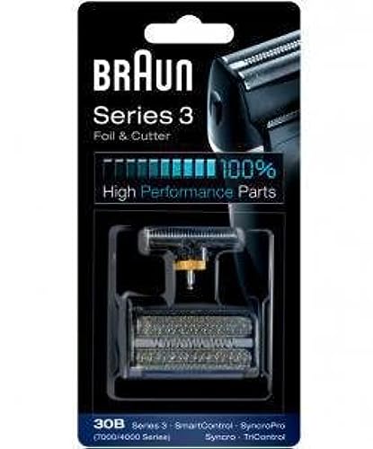 Braun 30B Replacement Foil & Cutter Cassette Multi Black Bls Combi Pack