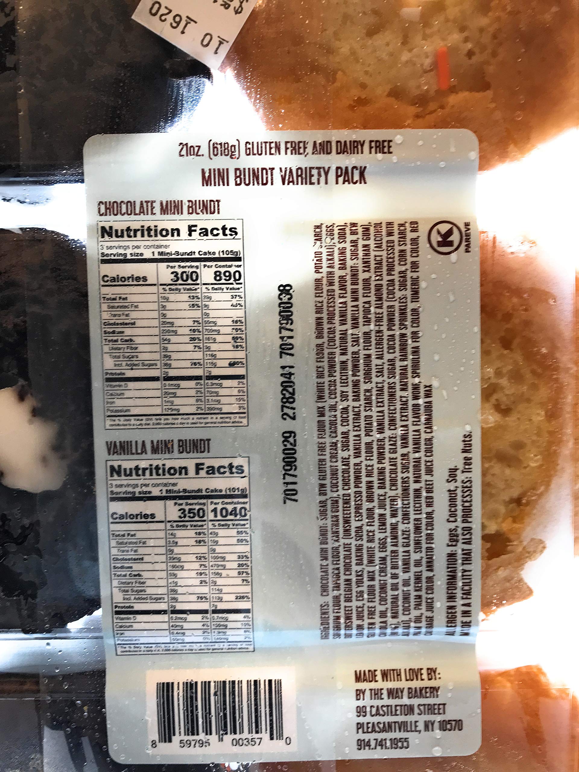 By The Way Bakery Mini Bundt Variety Pack, 22 OZ