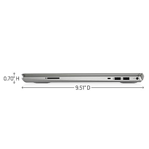 HP Pavilion 15-Inch HD Touchscreen Laptop, 10th Gen Intel Core i5-1035G1, 8 GB RAM, 512 GB Solid-State Drive, Windows 10 Home (15-cs3010nr, Mineral Silver)