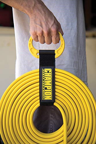 Champion Power Equipment 100690 Heavy Duty Hook and Loop Storage Strap, Black