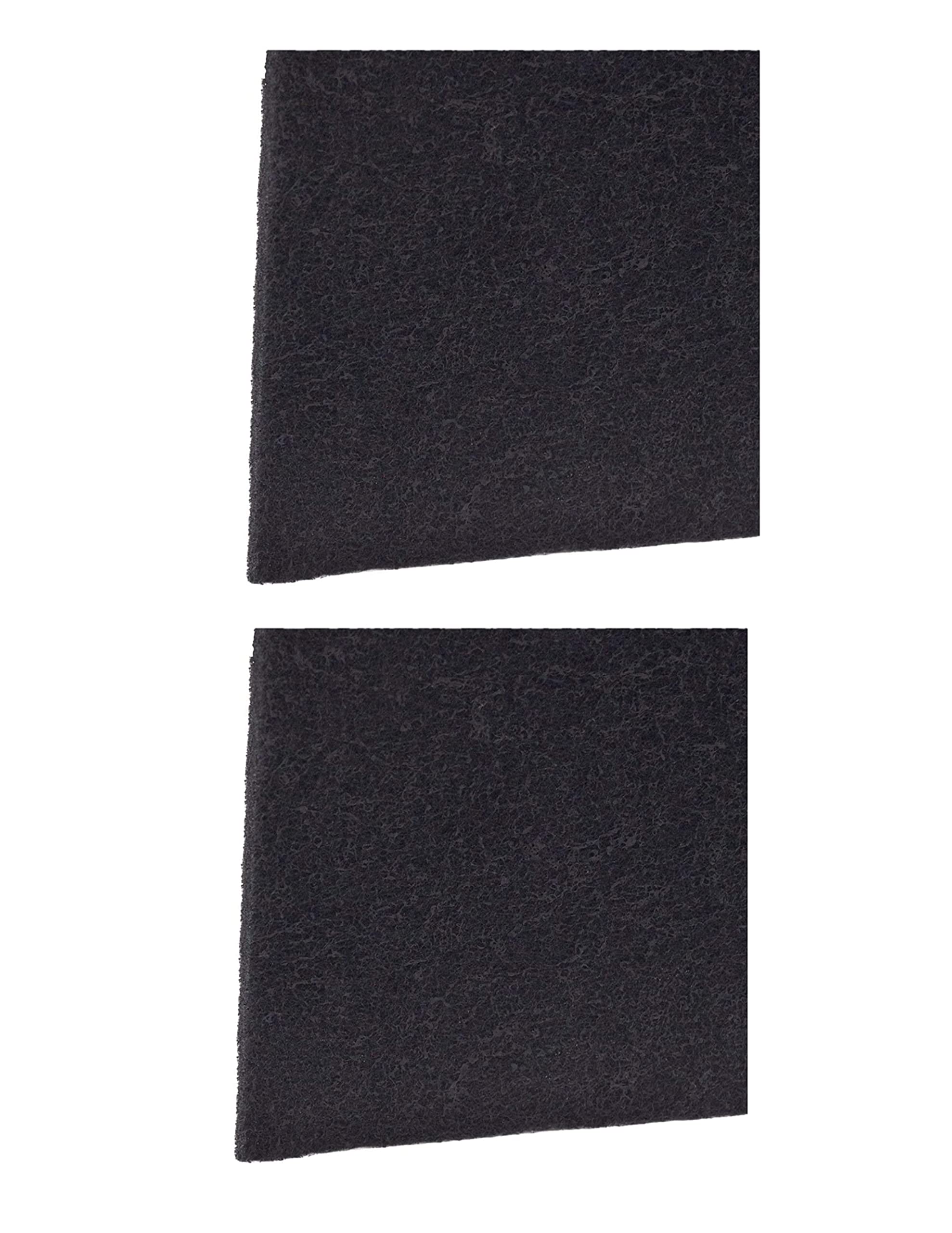 CFS – Pack of 2, Premium Cut-to-Fit Charcoal Carbon Anti-Odor Material Filter for Air Purifiers, Vent Hoods, Vacuums, Aquariums, Microwaves & More – Charcoal Air Filter Sheet – 12” x 12” – Black