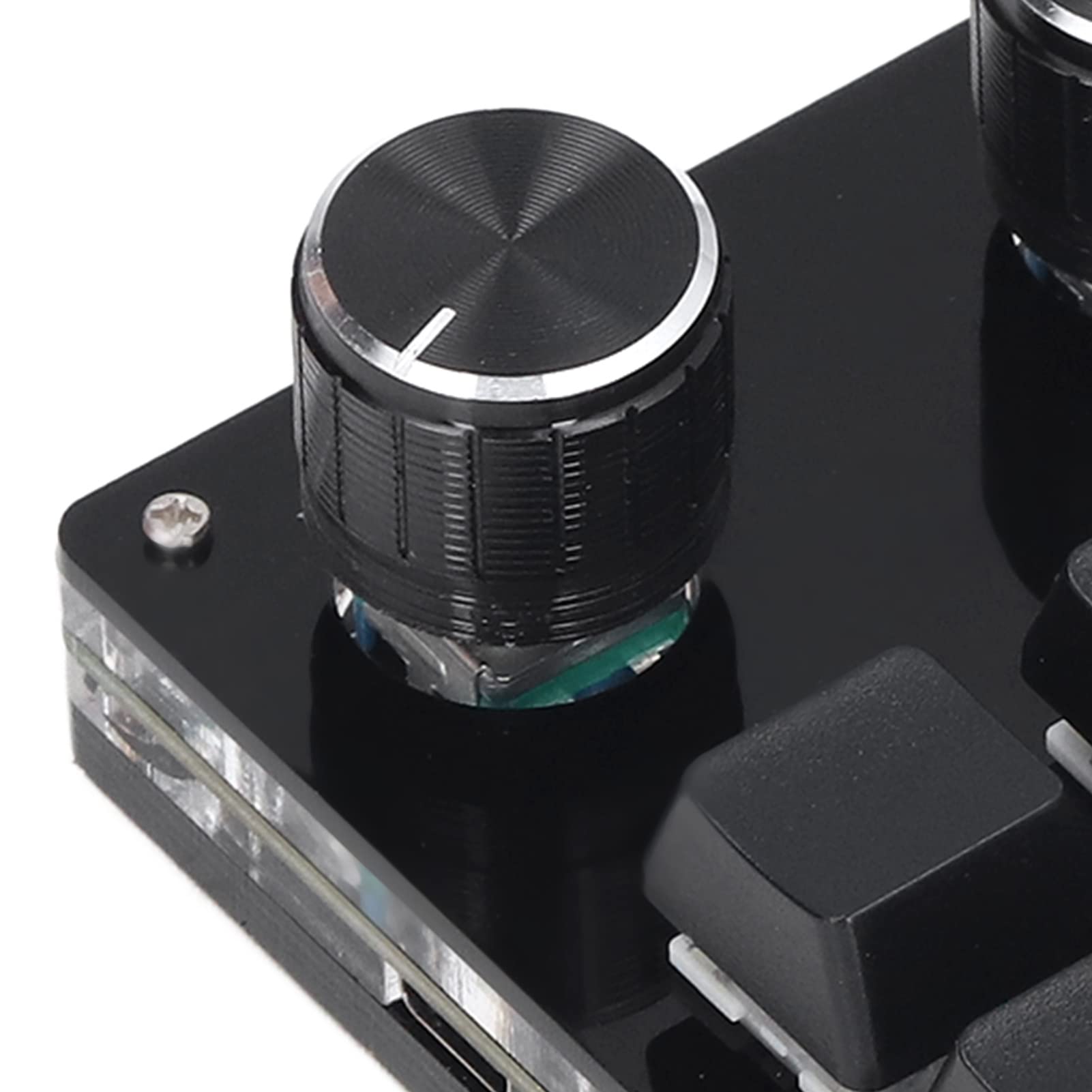 DAUERHAFT PC Gaming Keyboard, Portable Programmable Computer Keyboard and Mechanical Gaming Keyboard, Customizable Mechanical Keyboard and Computer Game Hardware with 1 USB Cable, 12 Keys, 2 Buttons