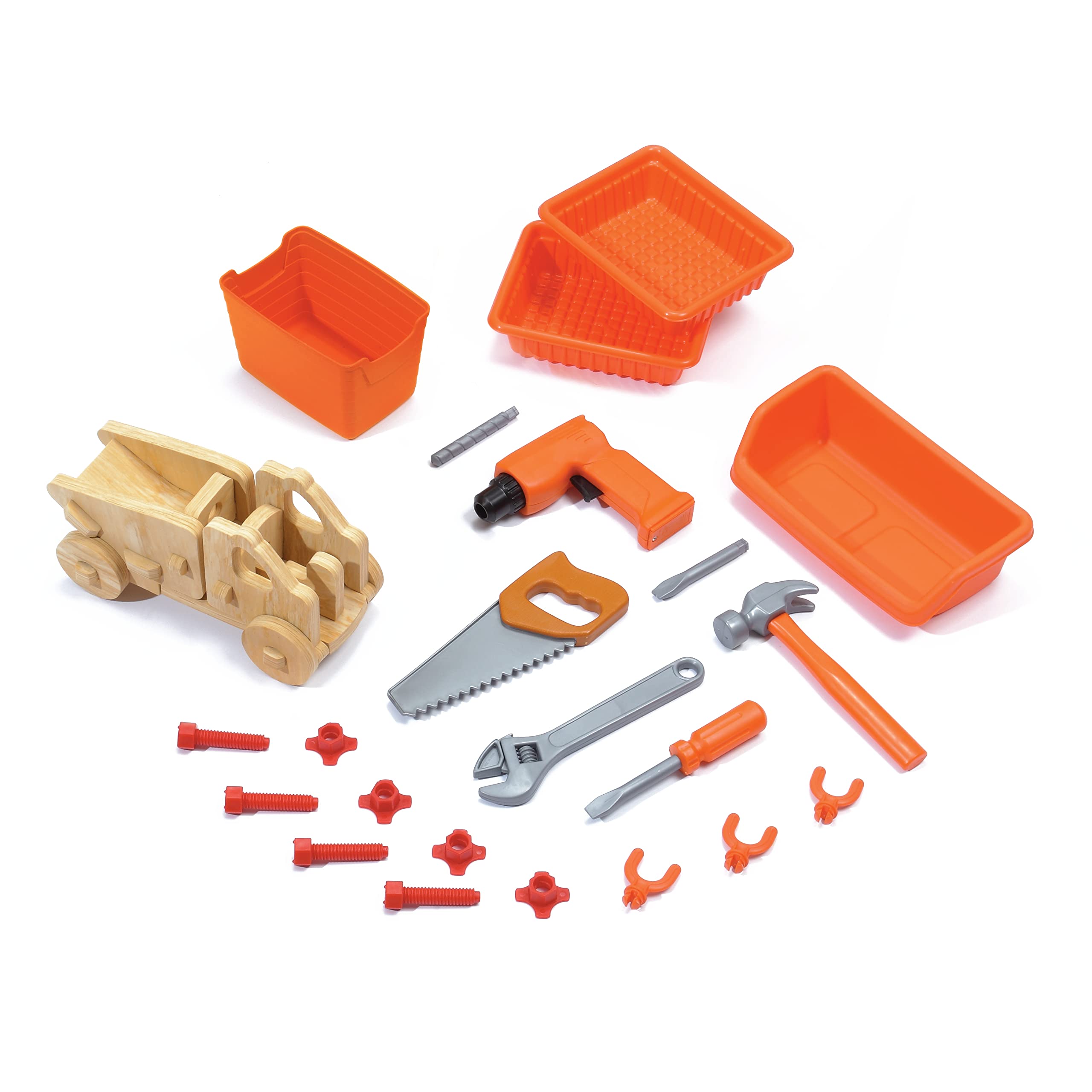 Step2 Handyman Kids Workbench, Indoor/Outdoor Tool Bench for Children, Interactive Play with Sounds, Made of Durable Plastic, Includes 35 Piece Toy Accessories, For Toddlers 3+ Years Old