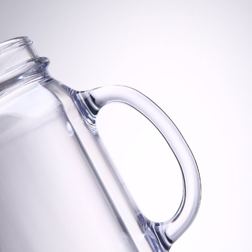 Cupture Double Wall Insulated Plastic Mason Jar Tumbler Mug with Striped Straws - 20 oz, 3 Pack