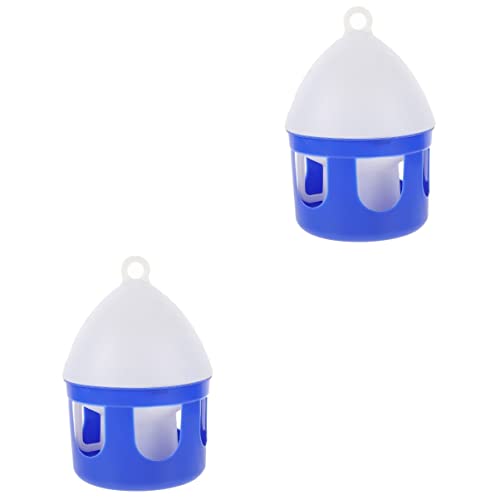 Mipcase Ser of 2 Pigeon Water Feeder Bird Water Drinker Pigeon Water Drinker Plastic Pigeon Feeder Pigeon Water Dispenser