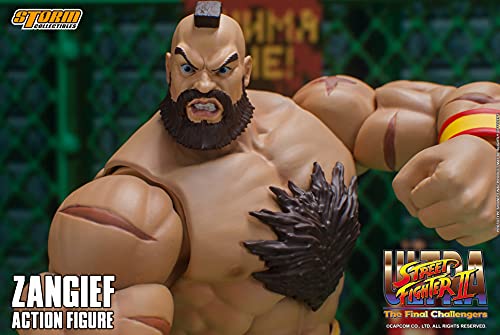 Storm Collectibles - Ultimate Street Fighter II: The Final Challenger - Zangief, Action Figure, STM87180 Red