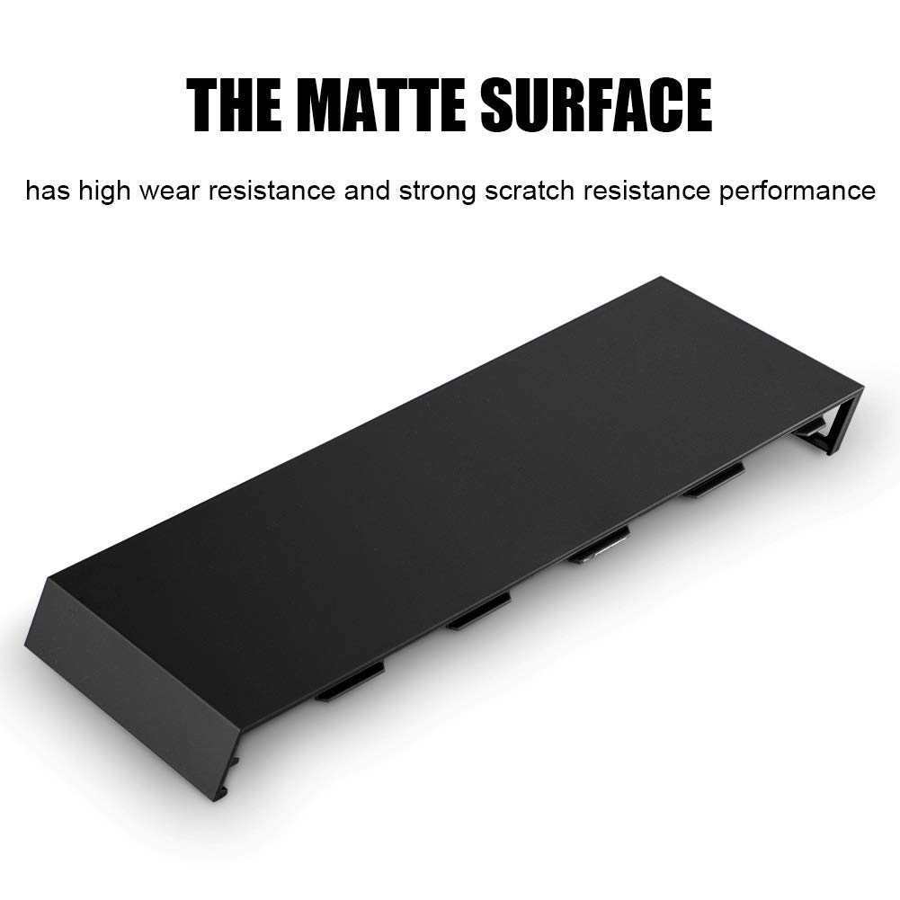 PUSOKEI Protective Shell Case HDD Bay Cover Hard Disc Drive Faceplate Replacement for Sony Console(Black)