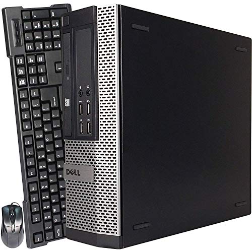 Dell Optiplex 7010 DT High Performance Business Desktop Computer Intel Quad Core i5-3470 up to 3.6GHz, 8GB Memory, 240GB SSD, DVD, USB 3.0, Windows 10 Professional (Renewed)