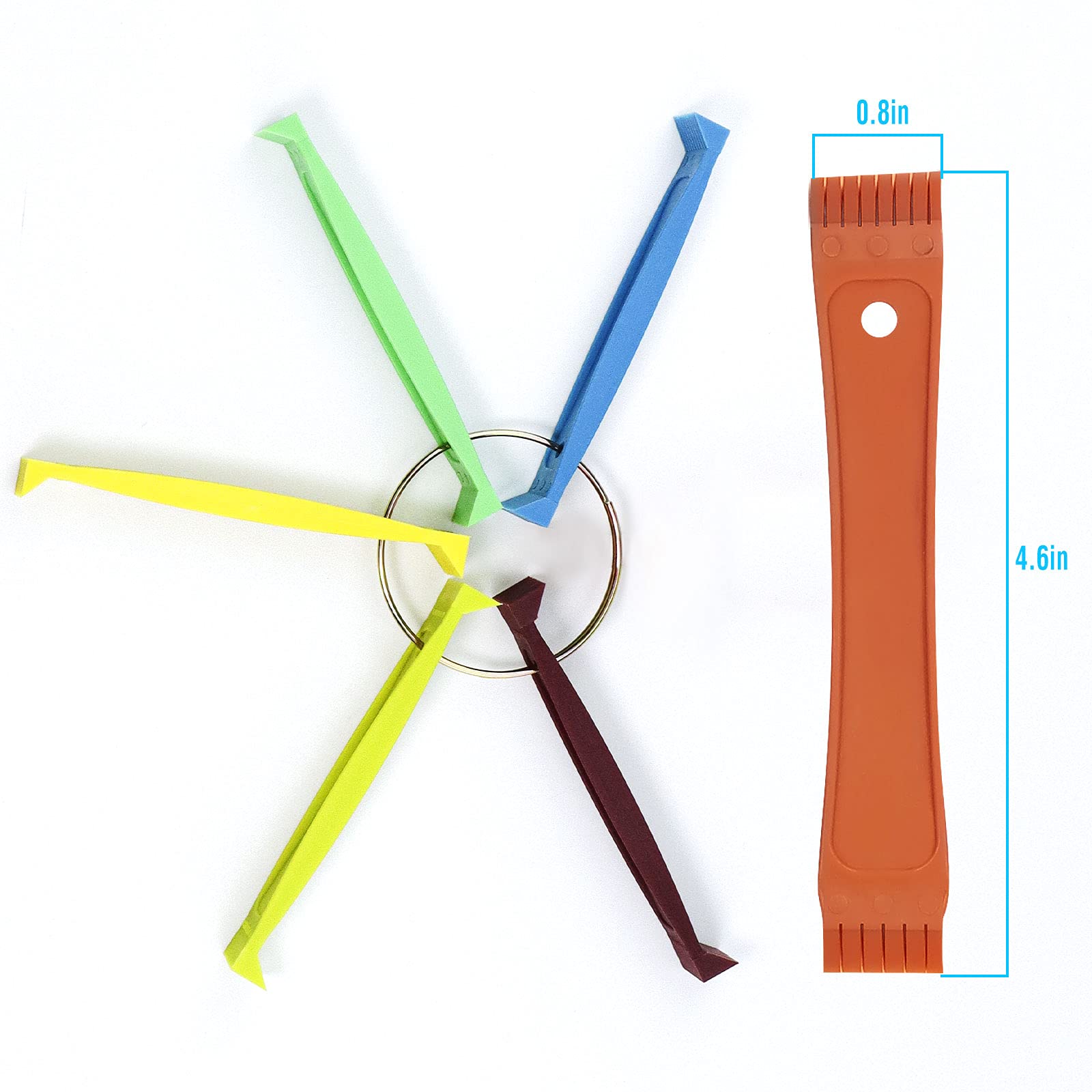 puxyblue FCR6 Fin Comb Tool Set For AC Fin Comb Straighten Evaporator Condensor