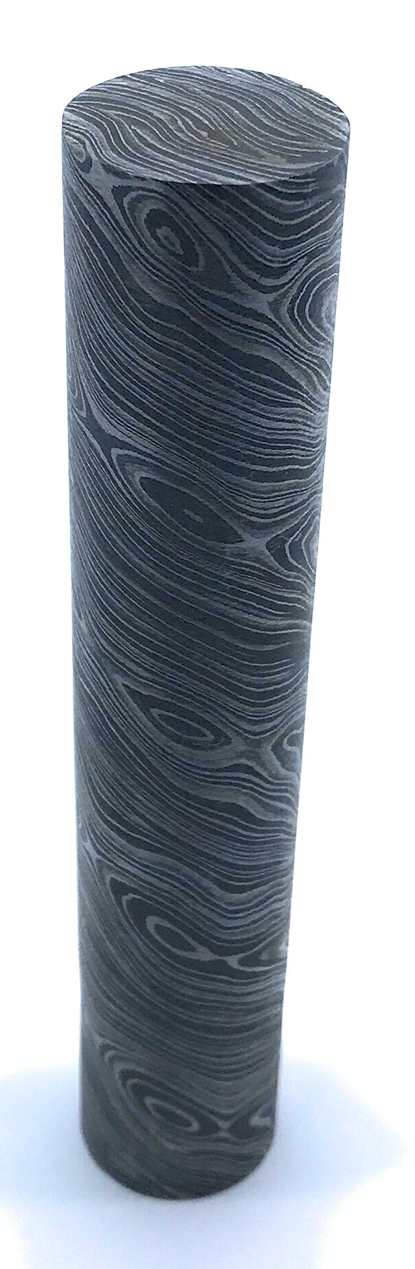 Flashblades NPG3/ 5.5" Long Custom Handmade Damascus Steel Round bar 25.2mm Diameter