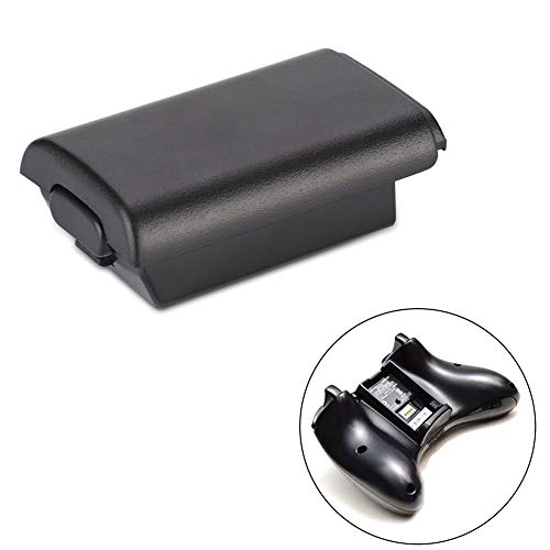 Shell Case Cover Kit, Battery Cover Anti-Abrasion Oil Injection Process Easy to Install for Game Controller(Black)