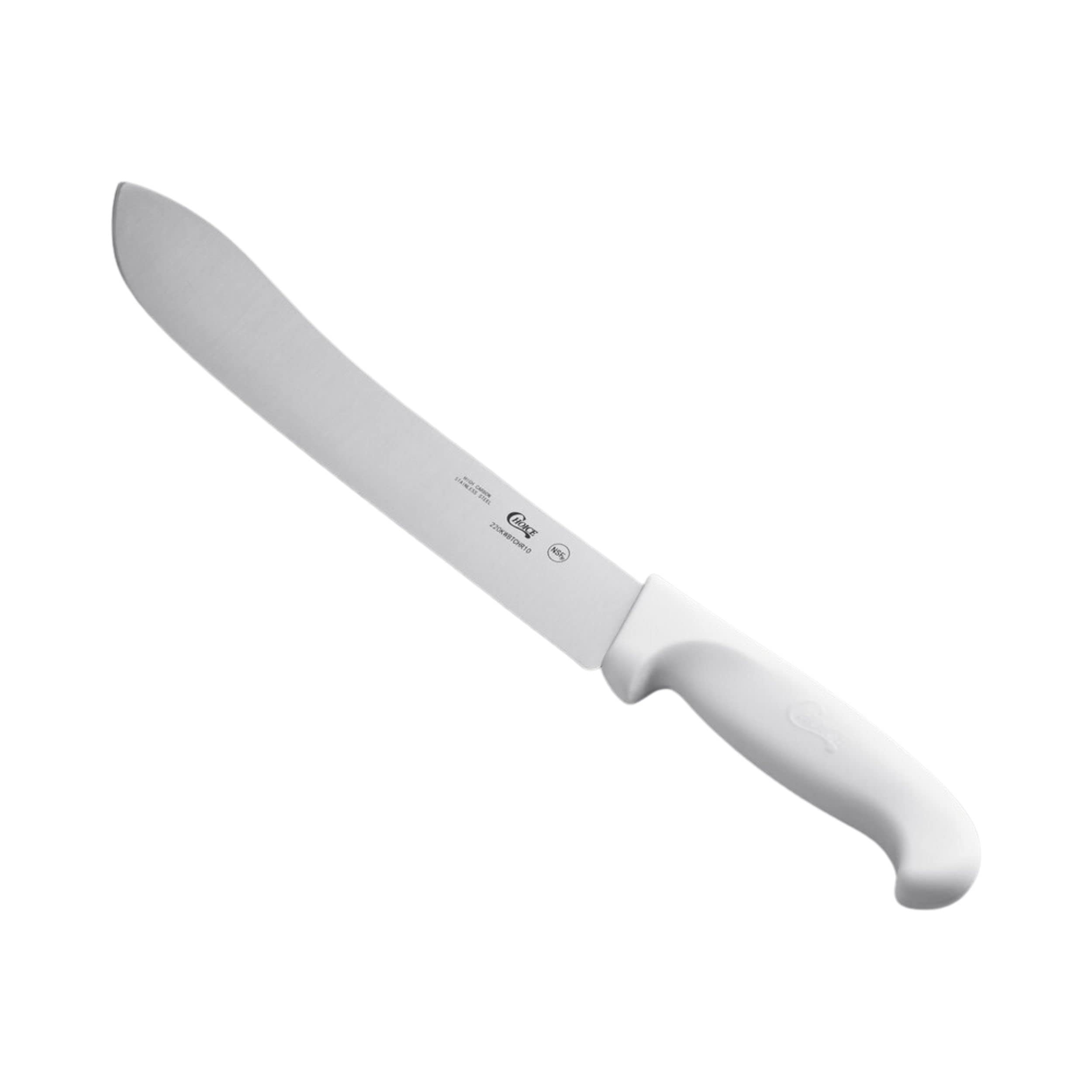 Cuchillos Para Carniceria 10 Pulgadas Mango Blanco De Carnicero Profesional Filetear Carne Butcher Skinning Knives For Meat Choice Butcher's knife Breaking Cutting Herramientas